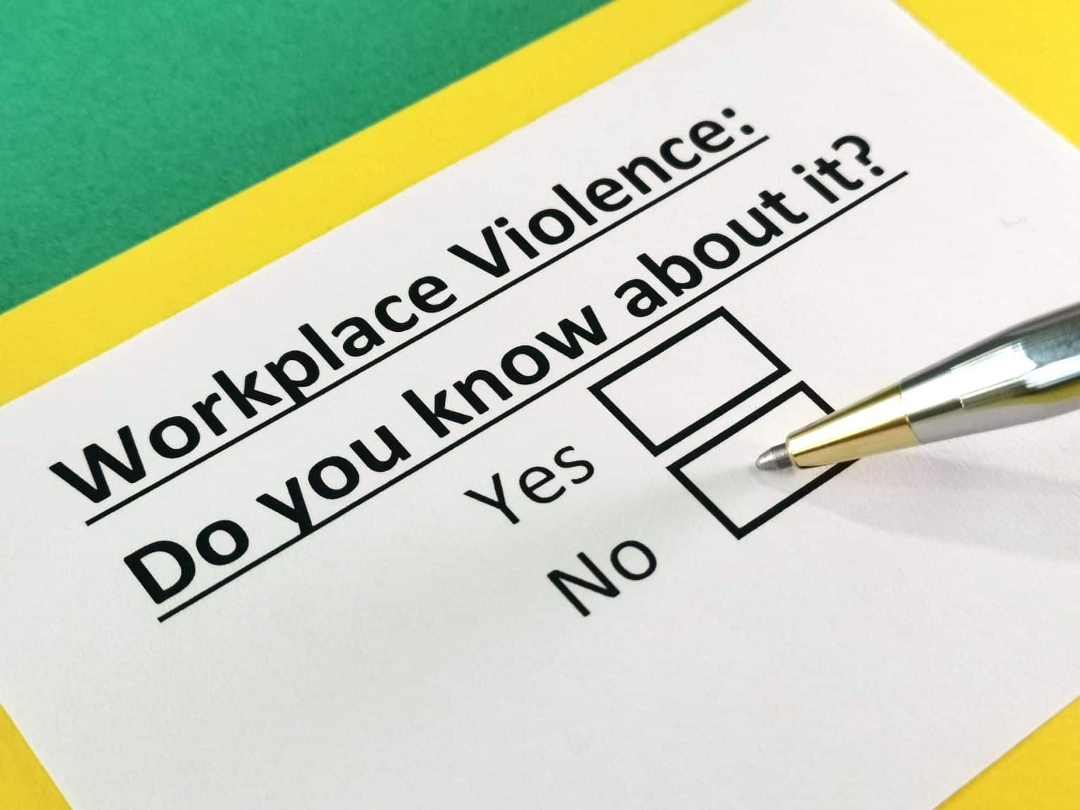 7 Ways To Effectively Deal With Workplace Violence